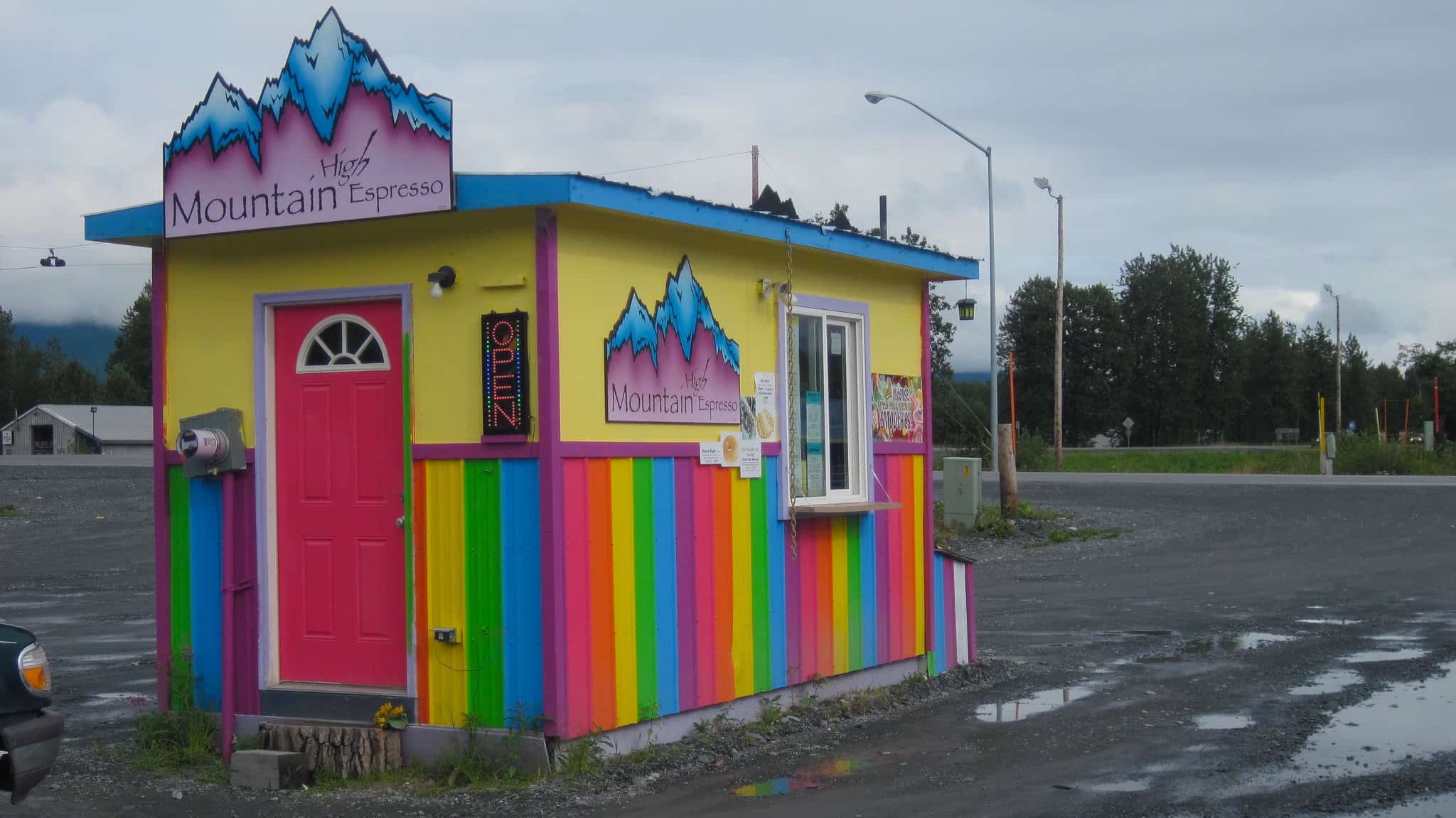 The Bluebird Coffee Co. – drive-thru coffee stands – Alaska Handbook