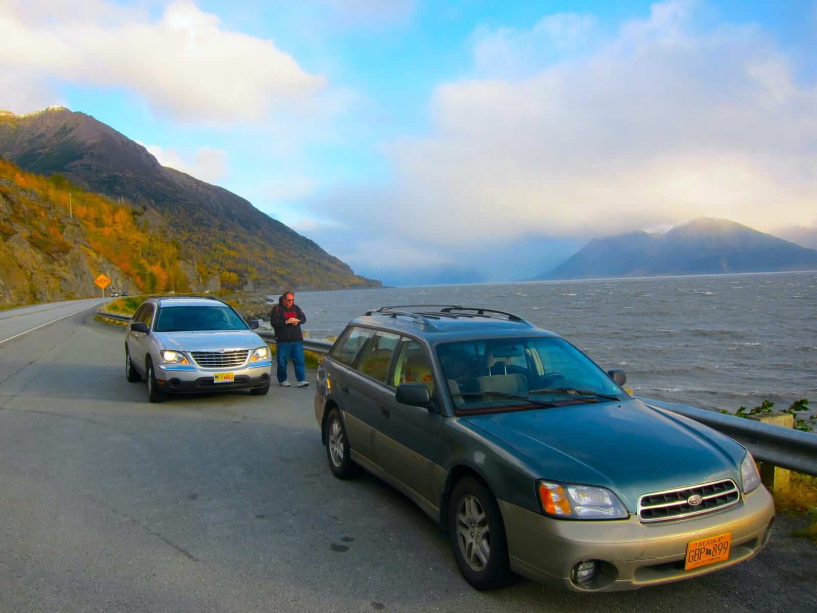 Gunsight Mountain Turnout - scenic pullouts - Alaska Handbook